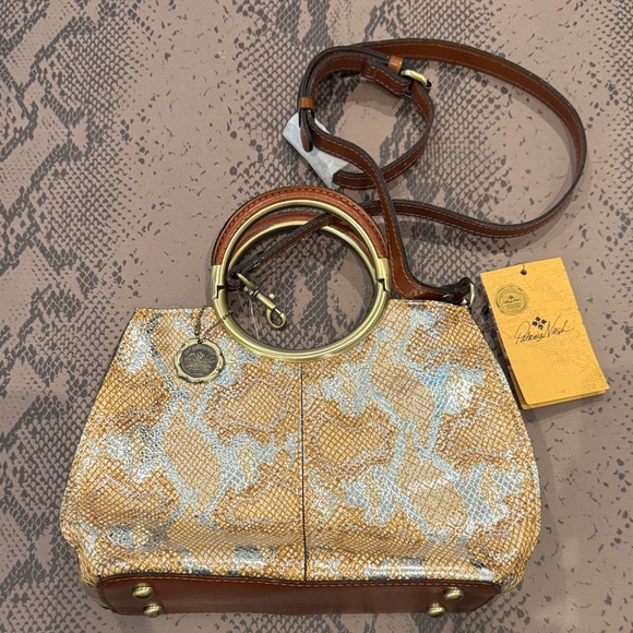 Patricia Nash | Bags | Patricia Nash Metallic Spring Python Collection ...